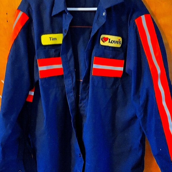 Aramark | Shirts | Reflective Work Shirt | Poshmark